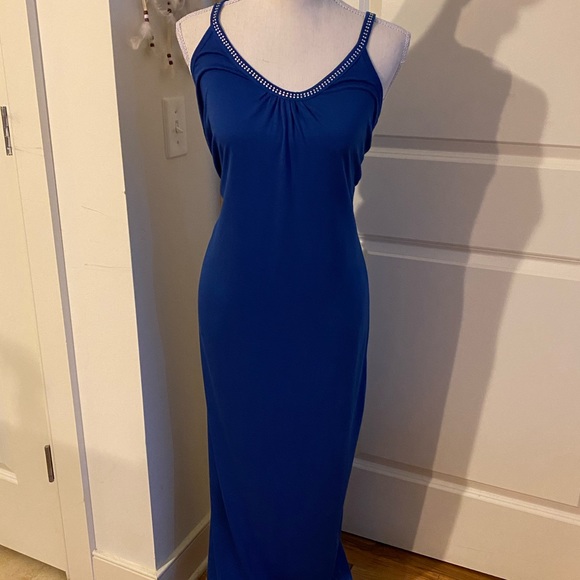 Joyce Leslie | Dresses | Tank Maxi Dress With Bling Trim So Cute | Poshmark